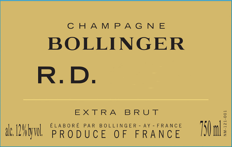 Bollinger - RD 2004 | Monsieur Touton Selection