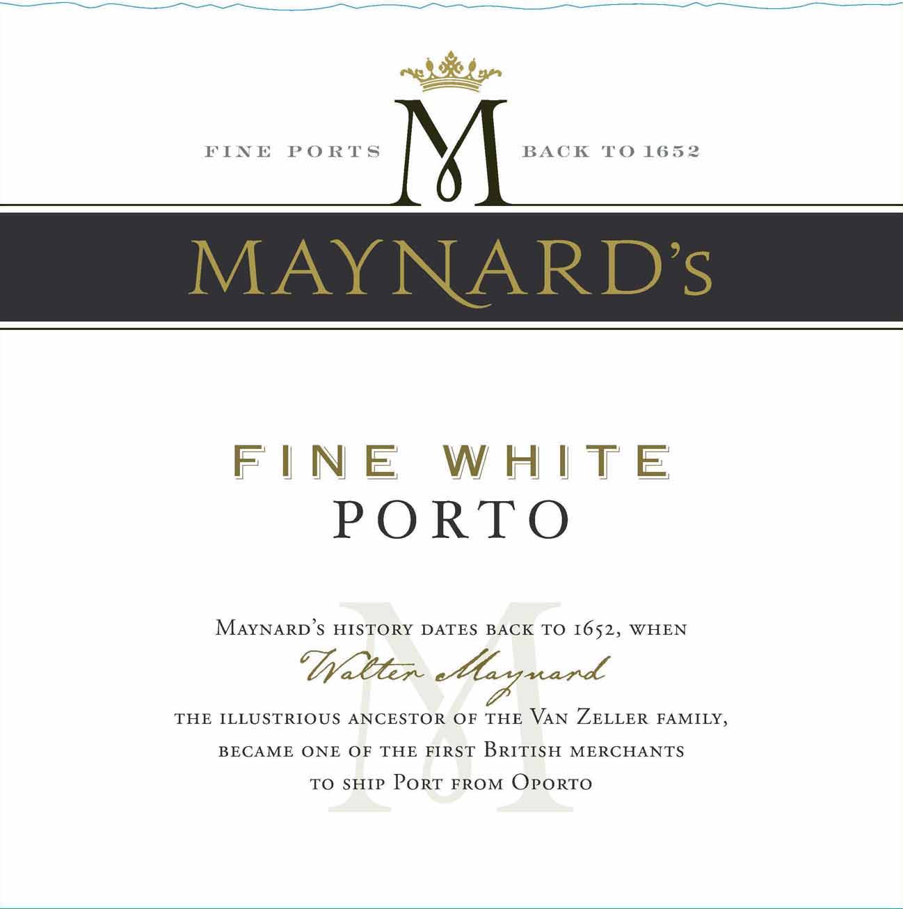 Maynard's - Fine White Porto NV | Monsieur Touton Selection