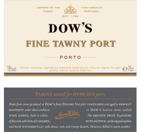 Dow's - Tawny Port NV | Monsieur Touton Selection